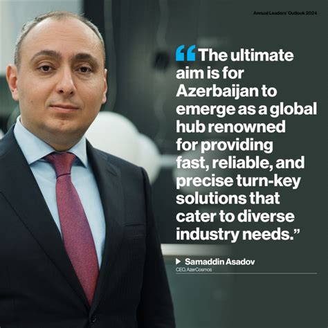 Geospatial World On Linkedin Interview Space Satellite Azerbaijan