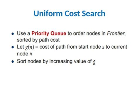 problem solving through search uninformed search ppt