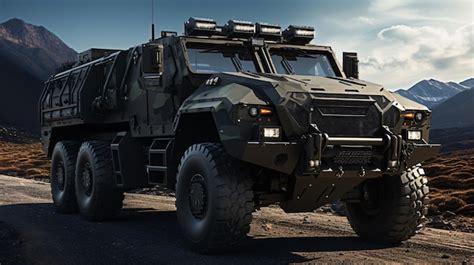 Premium AI Image | Military transportation