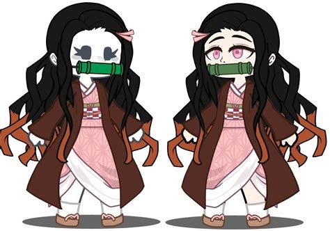 Nezuko Gacha Personagens De Anime Anime Personagens