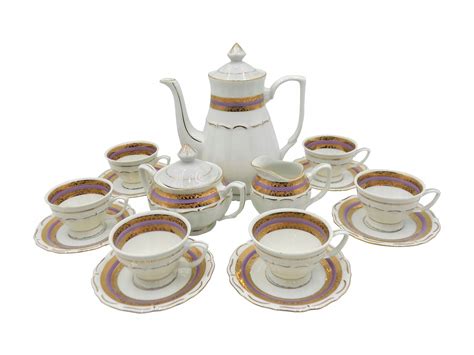 Serwis Kawowy Maria Teresa Porcelana BOGUCICE PRL 13032364361 Allegro Pl