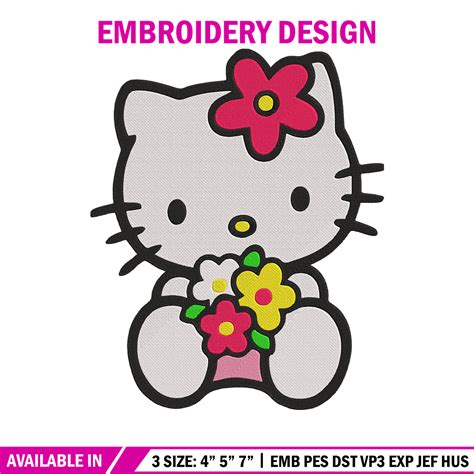 Hello Kitty Embroidery Design Hello Kitty Embroidery Embro Inspire