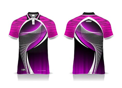 템플릿 저지 스포츠 Freepik 프리미엄 벡터