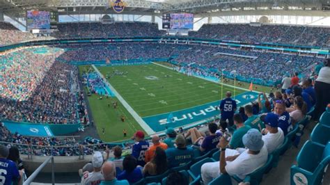 Hard Rock Stadium Seating Chart Dolphins Cabinets Matttroy