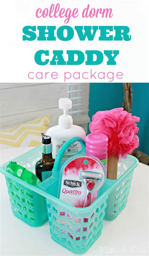 College Dorm Shower Caddy Care Package Idea Mom 4 Real