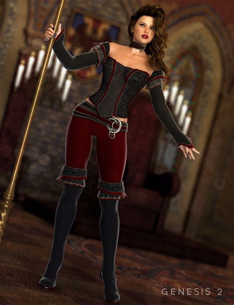 Genesis Female Danger Bundle Daz D