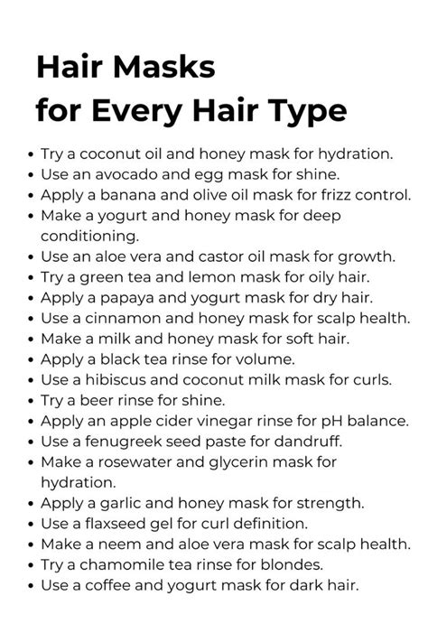 20 Diy Hair Masks To Fix Every Hair Problem Diy Hair Care Hair Mask