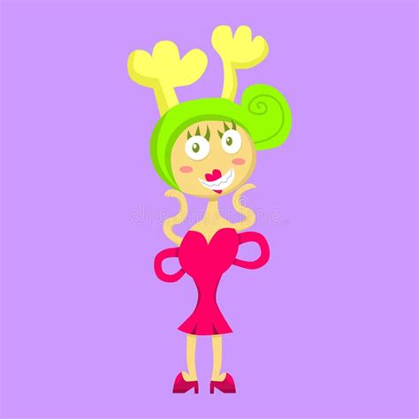 Beautiful Mommy Monster Wear Party Stock Illustrations 1 Beautiful