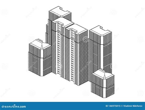 Cap tulo De Los Edificios Blancos Stock de ilustración Ilustración de