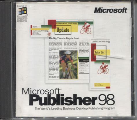 Microsoft Publisher 98 Software Computing History