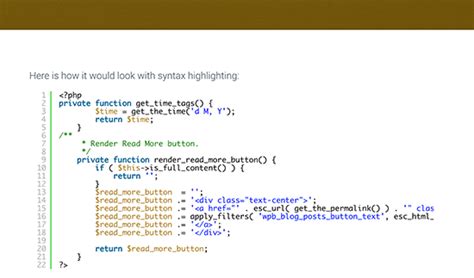 how to add syntax highlighting in wordpress comments