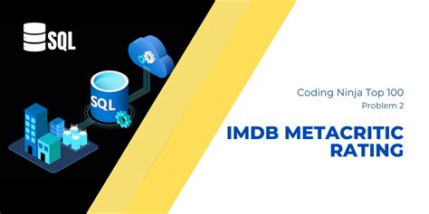 imdb metacritic rating sql problem number 2