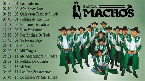 Banda Machos Mix Puros Corridos YouTube