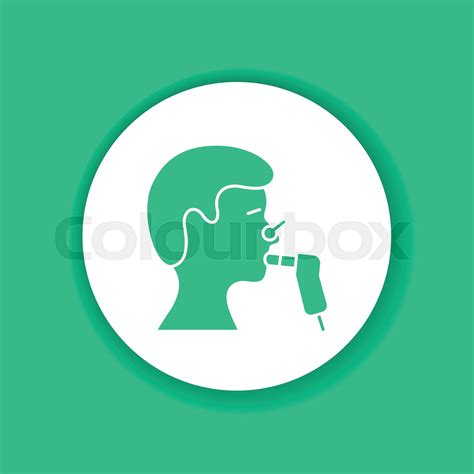 Functional Pulmonary Test Color Glyph Icon Medical And Scientific