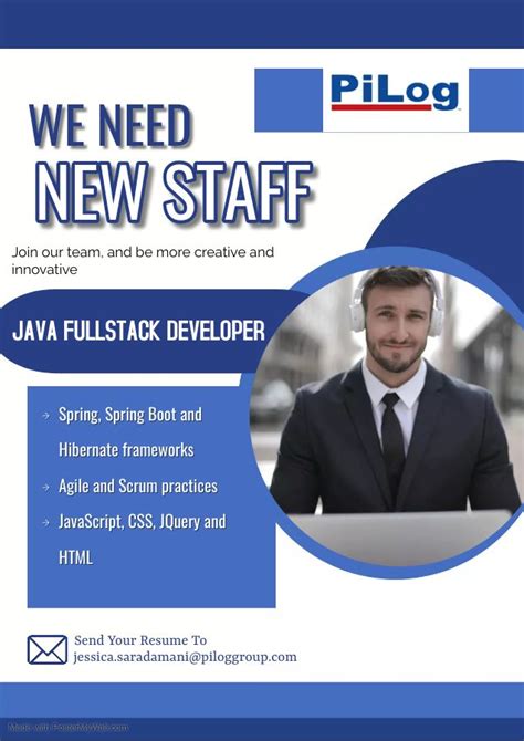 Jessica Saradamani On Linkedin Pilog Group Is Hiring For Java Full