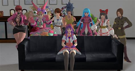 Athena Asamiyas Yuri Harem By Shadowstarnebula On Deviantart