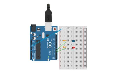 Circuit Design Quiz Práctico Arduino Tinkercad