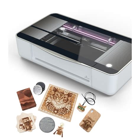 Glowforge Pro Laser Cutter And Engraver Pro White Laser Aluminum Craft