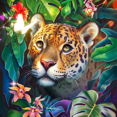Pin by Paquita Revert Rusiñol on COLOR Big cats art Jungle art
