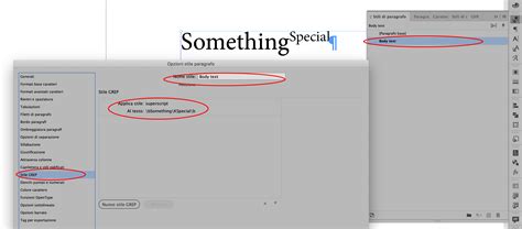 solved re autocorrect find word and add superscript in adobe