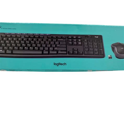 Logitech Mk27or Full Size Wireless Keyboard And Mouse Combo S