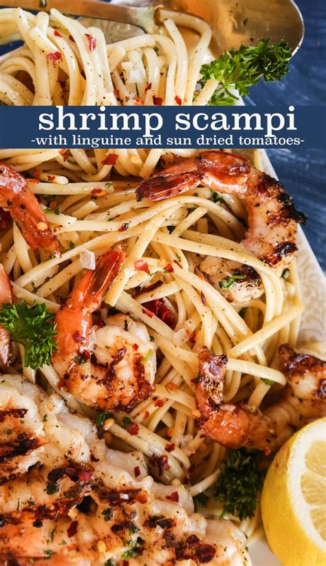 30 Minute Shrimp Scampi Linguine — Probably This Shrimp Scampi