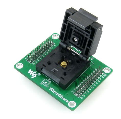 Test Socket Programming Adapter For QFN44 MLF44 MLP44 Package Elty Pl