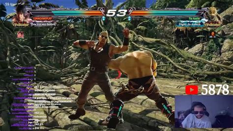 LUANGAMEPLAY Jogando Tekken 7 E Analisando O Instagram Dos Inscritos