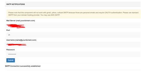 Cant See The Smtp Configuration Fields · Issue 9 · Opensource