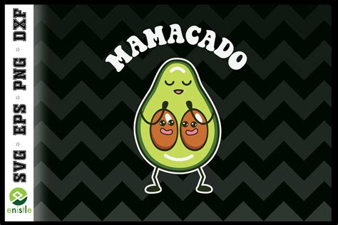 Scare Vocaco Funny Avocado Pun Svg Graphic By Enistle · Creative Fabrica