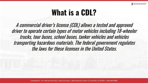 Commercial Drivers License Cdl Pptx Commercial Trucks Auto Body