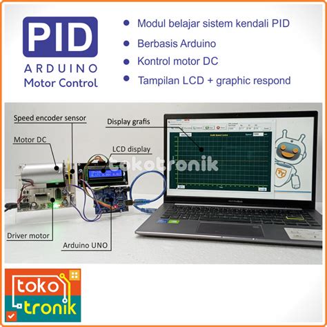 Jual Pid Arduino Kontrol Motor Dc Paket Lengkap Belajar Kontrol Pid