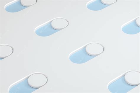 Premium Photo Slide Switch And Touch Button Science And Technology 3d