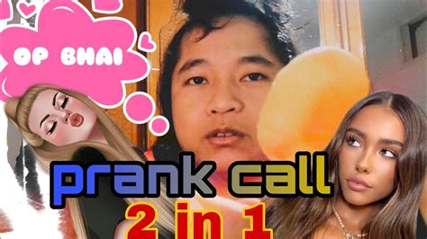 2 In 1 Prank Call Unknown 2 Sweety Girls Nachop G Nalai M 😝😝😝