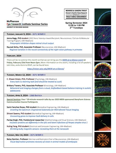 Mcpherson Eri Seminar Series Mcpherson Eye Research Institute Uwmadison