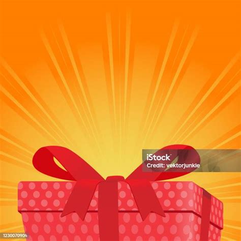 리본이 달린 선물 상자 의 상단 사용자 지정 텍스트 배치 사각형 벡터 그림의 빈 공간 개념에 대한 스톡 벡터 아트 및 기타 이미지 개념 개념과 주제 경외감 Istock