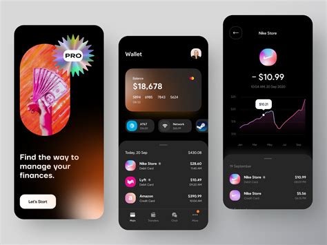 Finance Mobile App By Dmitry Lauretsky For Ronas It Ui Ux Team On Dribbble