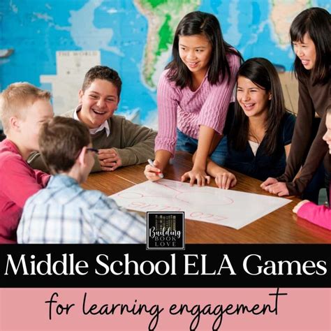 5 Middle School Ela Game Ideas Building Book Love
