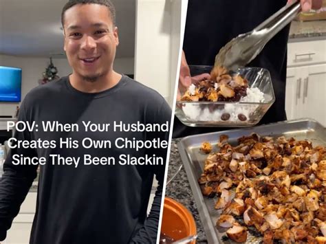 Husband Goes Viral For Adorable Chipotle Station For His Wife The