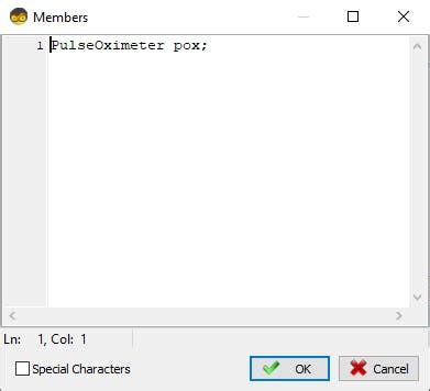 Max30100 Sensor How To Use Custom Code In Visuino Pro