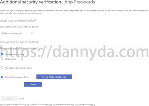 How To Configure App Passwords For Microsoft 365 Office 365 August 2020 Version