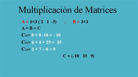 Multiplicación De Matrices Pdf