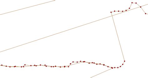 R How To Fix This Line Shape File Stack Overflow