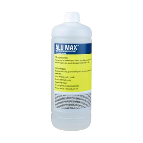 PREPARAT MYJĄCO ODTŁUSZCZA ALU MAX CHEMTEX 30 kg 10907398950