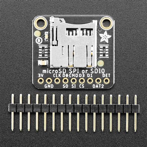 Adafruit Micro Sd Spi Or Sdio Card Breakout Board 3v Only