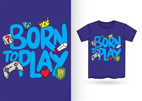 100000 Gaming T Shirt Vector Images Depositphotos