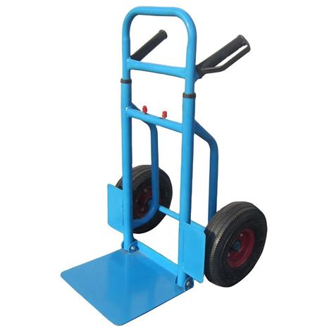 Heavy Duty Foldable Hand Trolley With Two Pneumatic Wheels Ht1426 Heavy Duty Foldable Hand