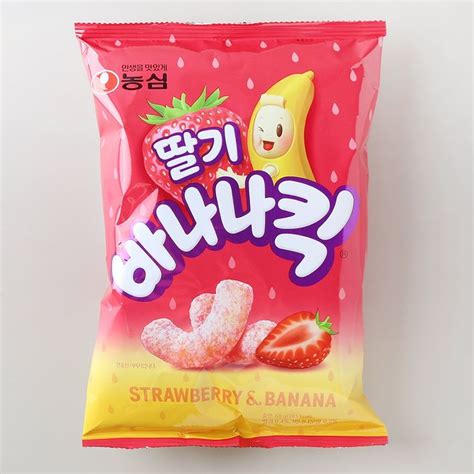 농심 딸기 바나나킥 60g 홈플러스