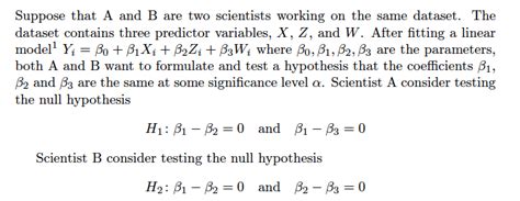 Suppose That A And B Are Two Scientists Working On Chegg Com