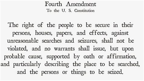 Quotes About The Fourth Amendment Quotesgram